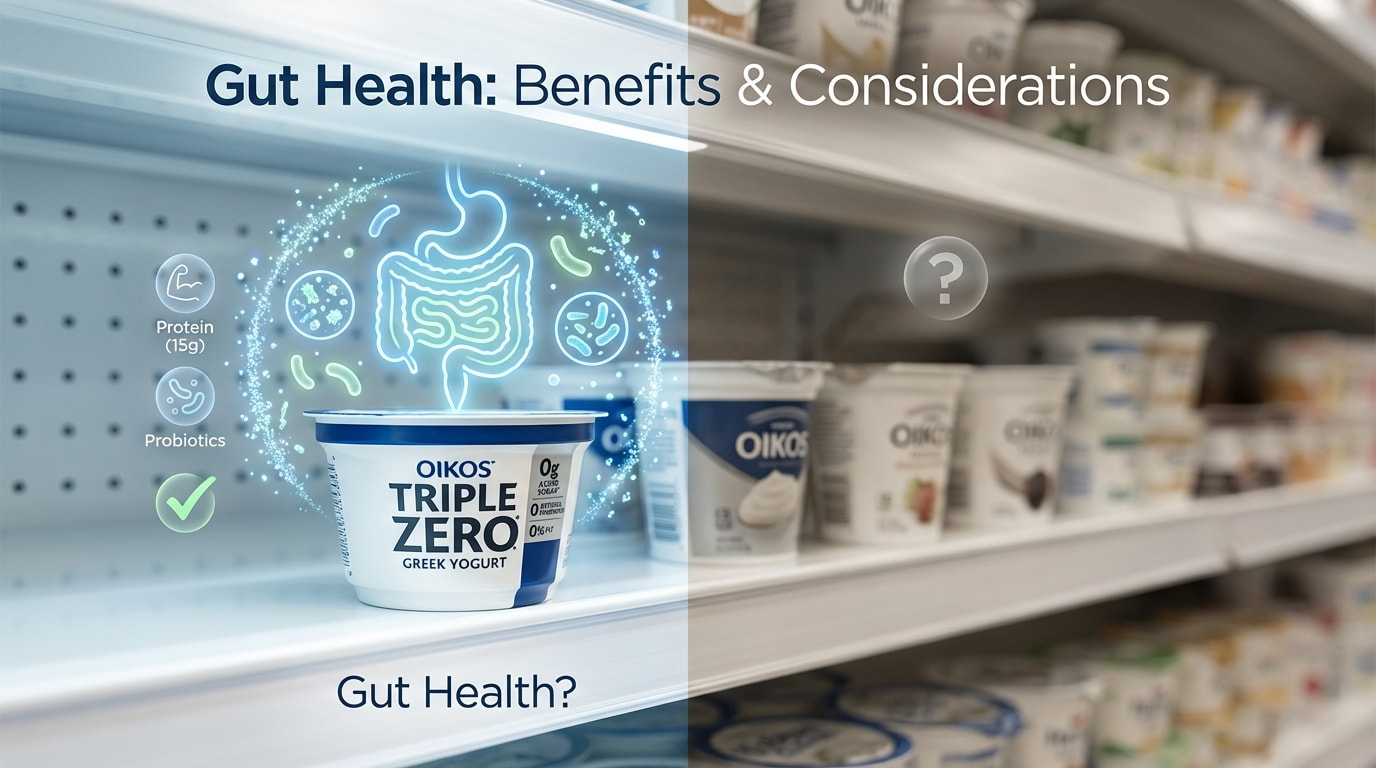 Is Oikos Triple Zero Good for Gut Health?